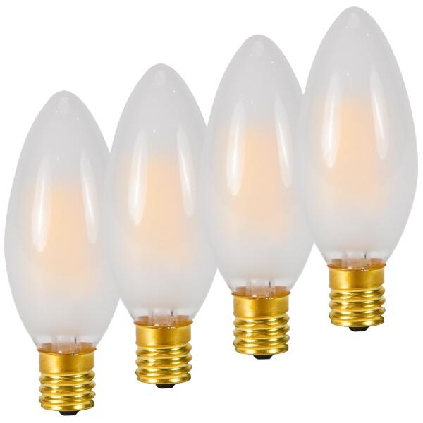 FWAYTECH led電球 e17 調光器対応 昼白色5000K 4W 485ルーメン エジソン電球 40w~50W形相当 フィラメントLED シャンデリア電球 全方向360度発光 省エネ PSE認証済み (昼白色5000K, E17 調...