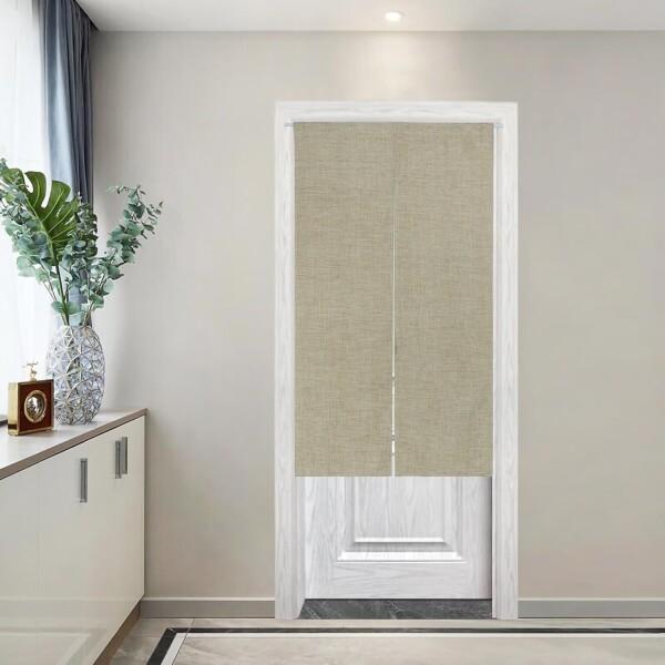 Siykkay おしゃれ目隠しのれん和風暖簾5色選べ麻風キチンリビングロングカーテン (ベージュ, 幅72cmX丈150cm)商品コード：55077579666型番：KML167サイズ：丈150 cm x 幅72 cm (1枚組)カラー：ベ...