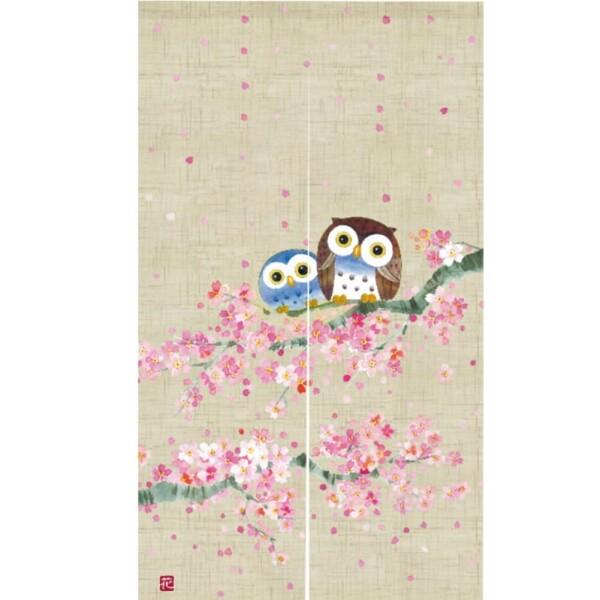 のれん 暖簾 おしゃれ フクロウ スターフィッシュ 招き猫 犬 ひまわり 間仕切りカーテン 目隠し 見えにくい 柔らかい 飾り 玄関 温泉 旅館 ホテル 廊下 お風呂 洗面所 トイレドア キッチ リビング 飲食店 片面プリント 出入り口 幅...