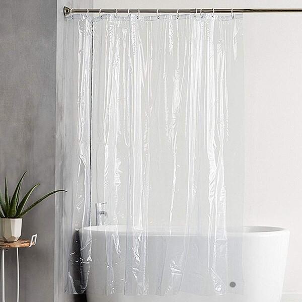 ＫａｉＹｉシャワーカーテン 透明 120x180cm バスカーテン 防カビ防水 間仕切り ユニットバスカーテン リング付属商品コード：55077583146型番：TM-120サイズ：丈180 cm x 幅120 cm (1枚組)カラー：透明...