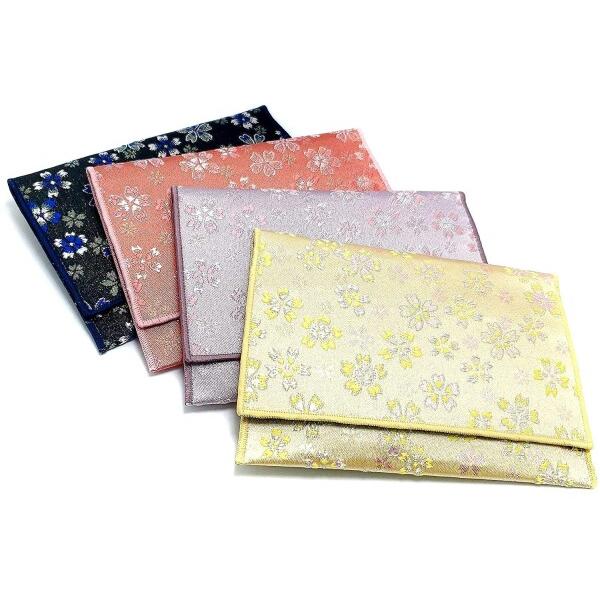 漆ぷろだくと 念珠入 念珠袋 桜金襴 黄商品コード：55077634113型番：kono00534カラー：イエロー桜模様を丁寧に織り込んだ品のある念珠袋です。見る角度によって煌めきが優美に変化いたします。宗派を問わずご利用いただけます。【寸...