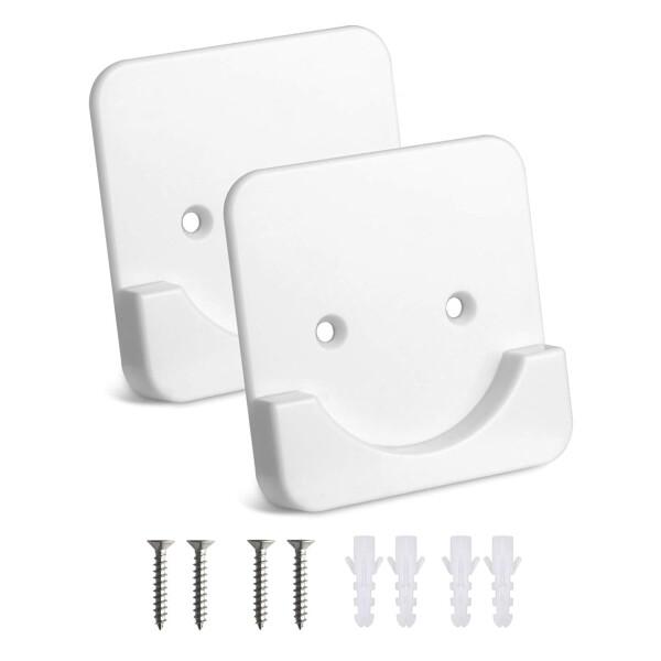 SaveSooo 突っ張り棒 引っ掛ける フック 2個セット 突っ張り棒 壁面ガード 突っ張り棒 補強 突っ張り棒 落下防止 つっぱり棒 補強商品コード：55077635690型番：Sooo-170カラー：ホワイト【パッケージ内容】頑丈なサ...