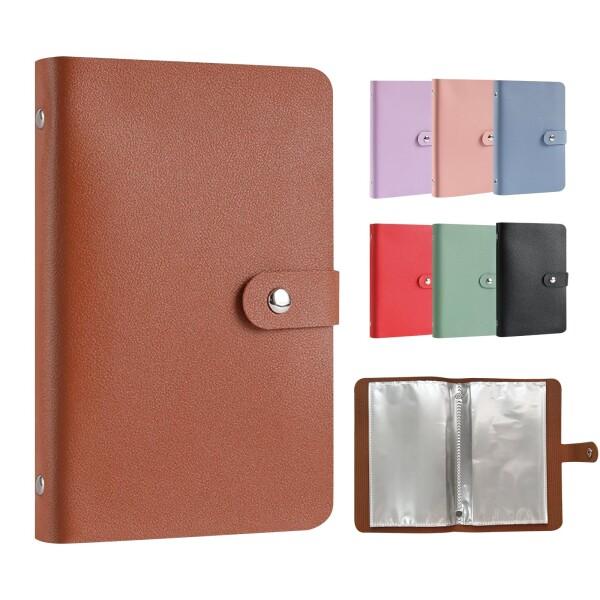 お札 貯金箱 お金仕分け 封筒貯金 ファイル バインダー お札 おしゃれ 内側のページ 50 ページ、現金100枚を積み重ねることができます (茶色)商品コード：55077656184型番：SFTRADEサイズ：ワンサイズカラー：ブラウン【...