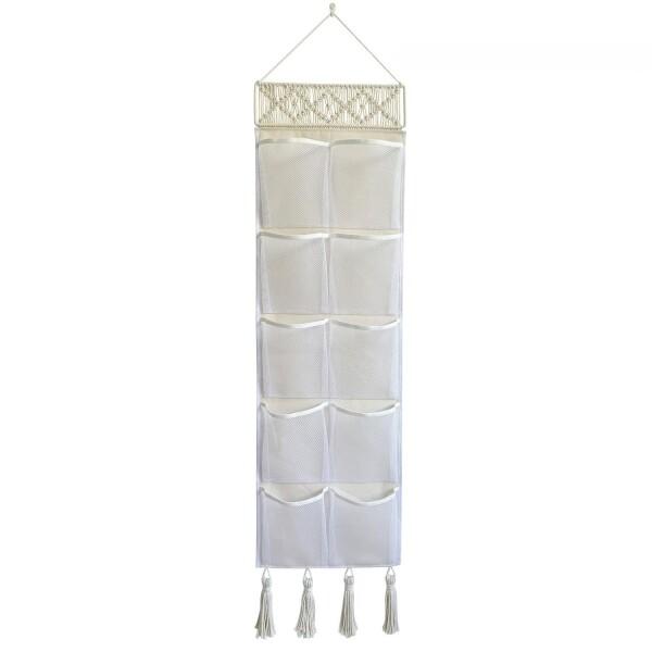 【発売日：2024年10月16日】CocoroFactory 収納 ネット メッシュ 壁掛け 吊り下げ 見せる収納 インテリア 片付け用 (中（10個用）)商品コード：55077663893型番：CF-2409-22サイズ：中（10個用）カ...