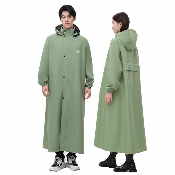 (OKUSEKAY) レインコート 自転車 レディース メンズ バイク レインウェア ポンチョ 超軽量＆速乾 防風防水 豪雨 梅雨対策 通勤 通学 リュック対応 晴雨兼用 多機能 収納袋付き 携帯しやすい 男女兼用 (グリーン, 2XL)商...