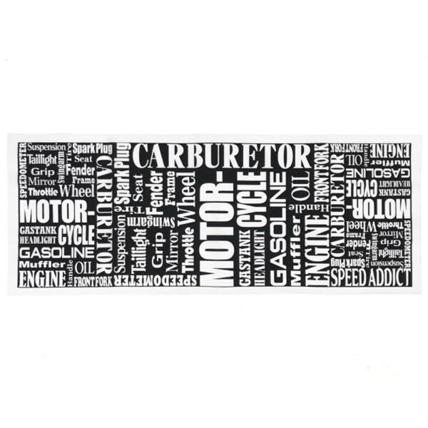 (SPEED ADDICT) "MOTORCYCLE" 手ぬぐい（モーターサイクル）BLACK商品コード：55077707317型番：p100210-bkサイズ：1枚カラー：MOTORCYCLE/BLACKcotton100% タオルのよう...