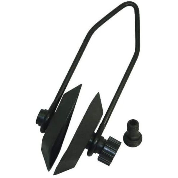 ISURE MARINE ユニバーサル 長方形 船外機 水洗浄 ボート 耳マフエンジンフラッシャー マリンボート用商品コード：55077710866サイズ：4.85" * 3"カラー：ブラック?腕の長さ:10インチ (256mm)、長方形キ...