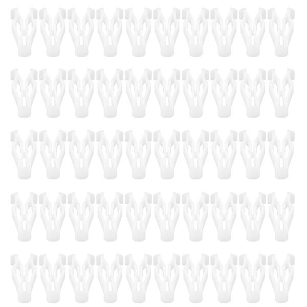 ACROPIX コンソールダッシュパネルスイッチ 内装トリム ベゼルドア側 トランクプラスチックリテーナーフィッティング ファスナークリップ Hyundaiに対応 Kiaに対応 ホワイト 50個商品コード：55077712232型番：acc...