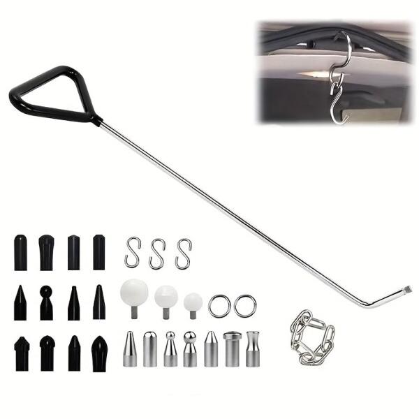 LibrAvaneu デントリペアツール 修理ツールキット 車凹み修理 補修ツール DIY修理工具 修復ヘッド 車の凹み直し デントリペアキット 凹み修理 塗装が不要 修復工具 HC3ツール商品コード：55077713389【お得な補修ツー...