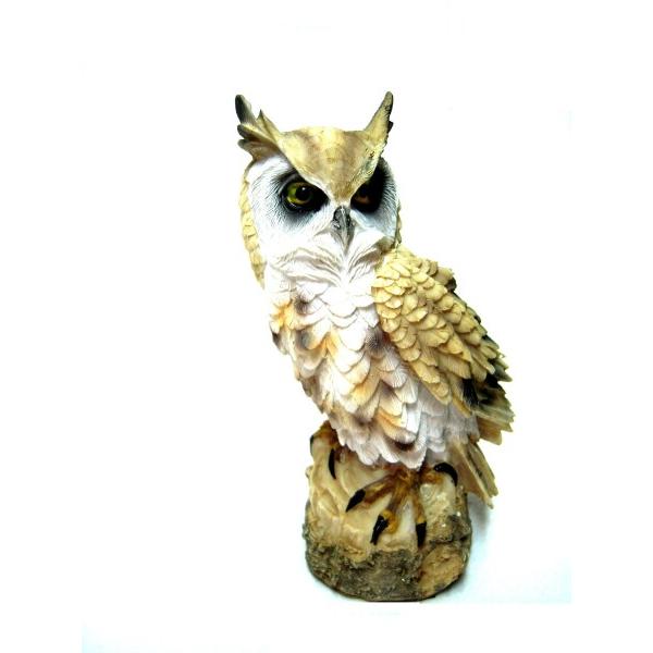 Blumen-beet ふくろう ガーデン オブジェ ディスプレー バード 置物 庭 園 (ふくろう ブラウン)商品コード：55077783048型番：Bカラー：ふくろう ブラウン本物のような見栄えのするオブジェ。　お庭の装飾にピッタリです...