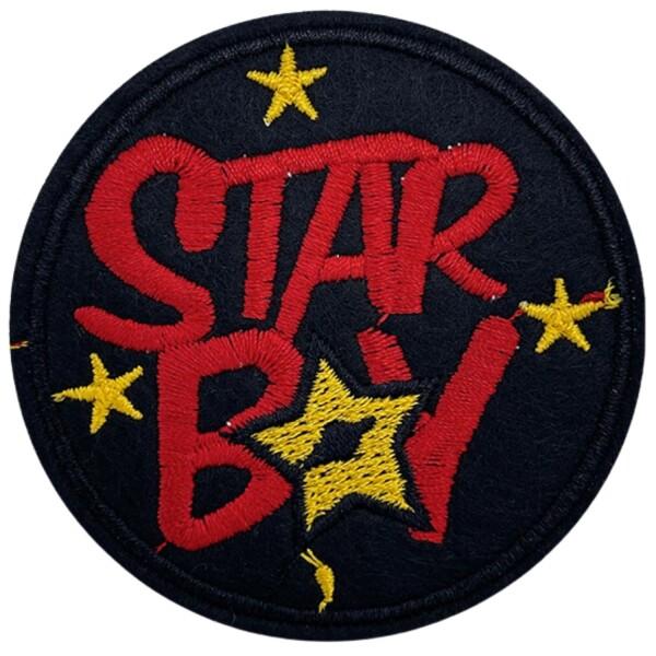 ワッペン ミリタリー 丸型 刺繍 トップガン風 パッチ アップリケ ブラック アメリカ軍 タクティカル ミリタリー 勲章 腕章 紋章 NYANDELMO ND-0199-R01-C-starboy商品コード：55077822367型番：ND...