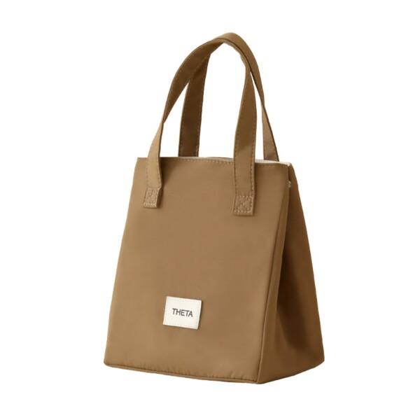 TIANZONG 保冷 保温 ランチバッグ お弁当バッグ お弁当袋 巾着袋?内側断熱アルミ 容量 男女兼用 子供 通勤 通学 (ブラウン-巾着)商品コード：55077833216型番：lunch-bagサイズ：標準カラー：ブラウン-巾着【保...