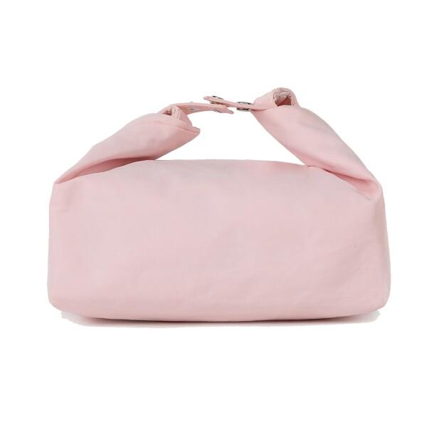 TRIWONDER ランチバッグ お弁当 ランチボックス 小さめ 無地 弁当箱 袋 ファスナー付き Lunch Bag (ピンク)商品コード：55077833225型番：保冷バッグカラー：ピンク?【防汚・防水仕様】外側は高密度ナイロン、内側...