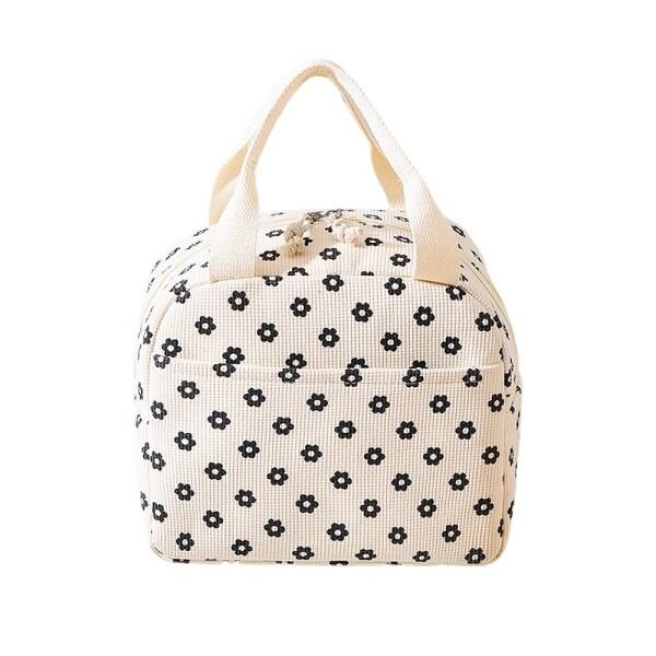 YBGGJO ランチバッグ 保冷バッグ お弁当 大容量 花柄 保冷 保温 軽量 かわいい おしゃれ 弁当袋 手提げ 飲み物 ピクニック 通勤 通学 遠足 花見 運動会 部活 女性 子供用 (花柄)商品コード：55077833252型番：hj...