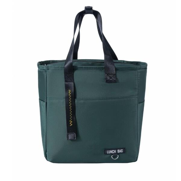 ランチバッグ 弁当袋 縦長 大容量 大きめ お弁当 飲み物 保冷 クーラー ランチワイヤーバッグ 保冷保温 防水 子供 男女兼用 (グリーン, L サイズ)商品コード：55077833283型番：BEILIAN-RHサイズ：L サイズカラー...