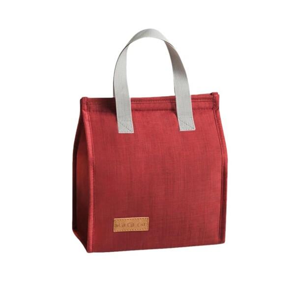 ランチバッグ 保温保冷 弁当袋 ランチバッグ おしゃれ オフィス 通勤 通学 ピクニック お買い物 ショッピング 行楽 アウトドア コンパクト お弁当 (ワインレッド)商品コード：55077833305型番：9313597321412サイズ...