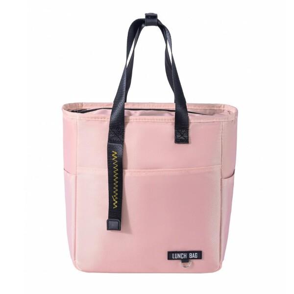 ランチバッグ 弁当袋 縦長 大容量 大きめ お弁当 飲み物 保冷 クーラー ランチワイヤーバッグ 保冷保温 防水 子供 男女兼用 (ピンク, L サイズ)商品コード：55077833311型番：BEILIAN-RHサイズ：L サイズカラー：...