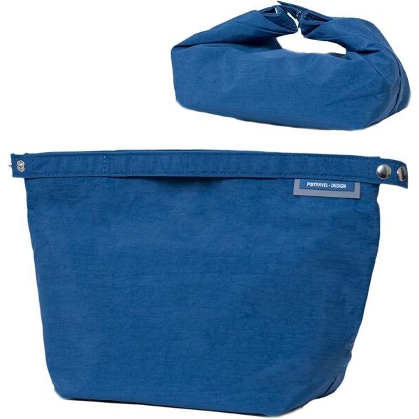 ouycboa ランチバッグ 5Lランチトートバッグ 折りたたみ式ランチバッグ 冷蔵バッグ 冷蔵トートバッグ シンプルなプレーンワーク 学校 屋外ピクニック 大容量 持ち運びが簡単 再利用可能 (22.5cm×14cm×13cm, ブルー)...