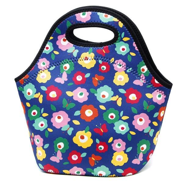 ネオプレンランチバッグ 女性用 断熱ランチトートバッグ 洗濯可能 ランチコンテナボックス 仕事用 ピクニック 軽量 食事準備バッグ 男性用商品コード：55077833375型番：9777サイズ：Neopreneカラー：バタフライワイルドフラ...