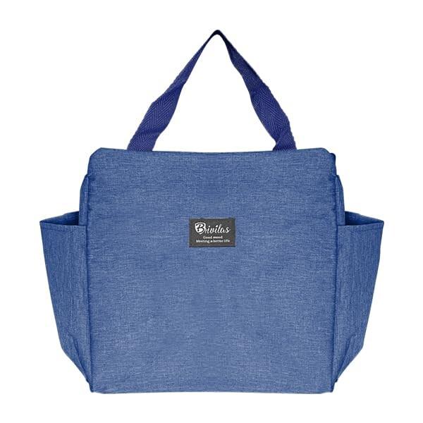 ライズジャパン 幅広マチ付き 保冷バッグ 大容量 ランチバッグ 内側アルミ 保温バッグ 保冷温ランチバッグHOU ネイビー商品コード：55077833506カラー：ネイビー内側アルミ素材 サイドポケット付き 保冷・保温バッグマチがあって大容...