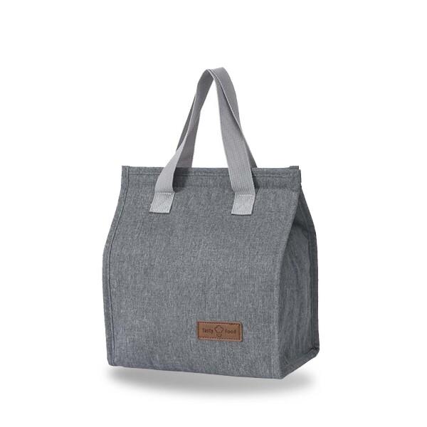 HUIKKJP ランチバッグ お弁当袋 保冷 保温 大容量 断熱袋 厚手保温バッグ アウトドア キャンプ トートバッグ ピクニック 通勤 通学 ピクニック 仕事 オフィス 旅行用 男女兼用 (グレー)商品コード：55077833604型番：...