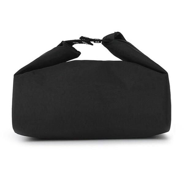 お弁当ポーチ ランチバッグ お弁当袋 2Way ランチポーチ 撥水 汚れに強い 弁当箱入れ お弁当箱包 通園、通勤、遠足 ピクニック お花見 (ブラック)商品コード：55077833628型番：その他サイズ：ミニカラー：ブラック【耐久性のあ...