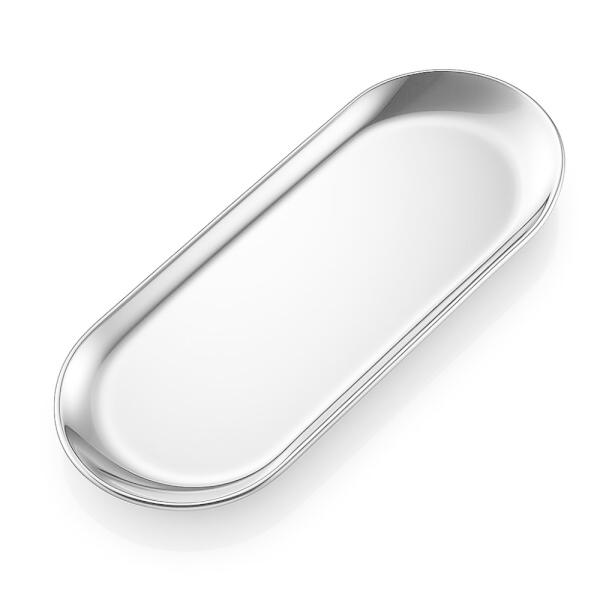 Chicer キャッシュトレイ ステンレス製 おしゃれ コイントレー 多用途 ショップ用 ペントレー カルトン (シルバー, 小(18×8.5cm))商品コード：55077834848型番：GK20241118サイズ：小(18×8.5cm)...