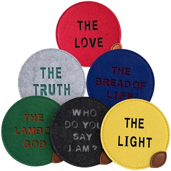 MinniLove 色彩コースター 断熱パッド 吸水 丸型 耐熱性 高耐久性 プレゼントセット 茶屋カフェ レストラン 適用飲酒 飲茶 飲コーヒー (1セット6種類入)商品コード：55077834895カラー：1セット6種類入?この断熱パッ...