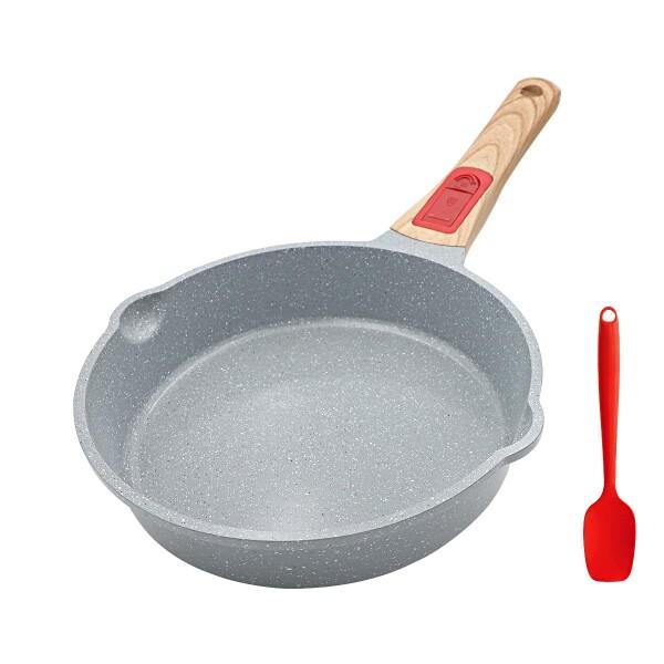 RANXINGST フライパン 20cm IH・ガス火対応 くっつかないセラミックコーティング＆取っ手の取れる オーブン＆食洗機対応 PFOA PFOS フリー ブルー商品コード：55077837095型番：tcjgカラー：ブルー? 20c...