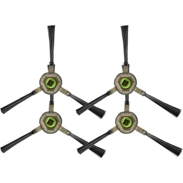 OKP Life ロボット掃除機 部品 通用 サイドブラシ商品コード：55077838608型番：通用カラー：ブラック【仕様】セット内容:サイドブラシ×4【対応機種】全てOKP Lifeロボット掃除機【交換品】素早く簡単に取り付けができ、道...
