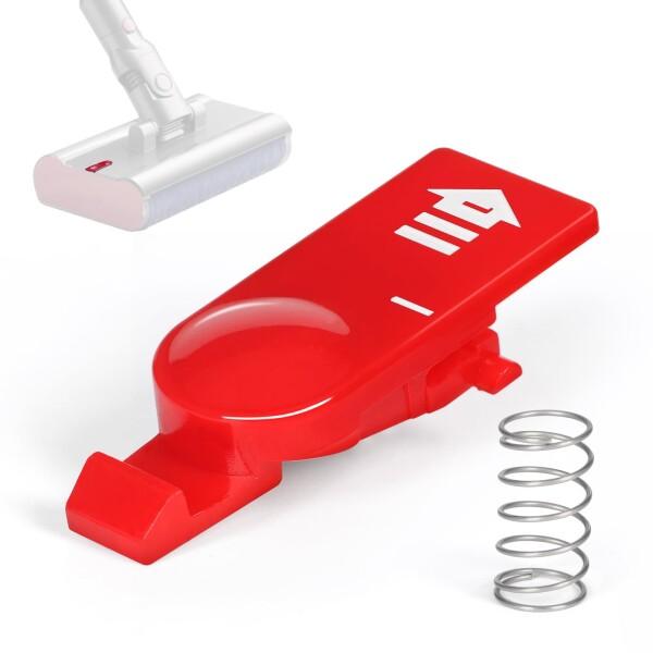 ウェットローラーヘッドクリップラッチタブボタン交換用ダイソンV12s Detect Slim/ V15 Submarine/Omni-glide 掃除機のヘッド部分，対応品ダイソン SV19 SV46 SV49 水拭き掃除機商品コード：55...