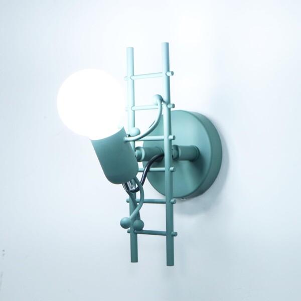 HAWEE ブラケット ライト ウォール 壁掛け モダン E26口金 照明器具 人型 可愛い リビングルーム ポーチ カフェ バー ラウンジ 廊下 階段 ベッドサイドランプ (グリーン)商品コード：55077839150型番：SY55-AU...