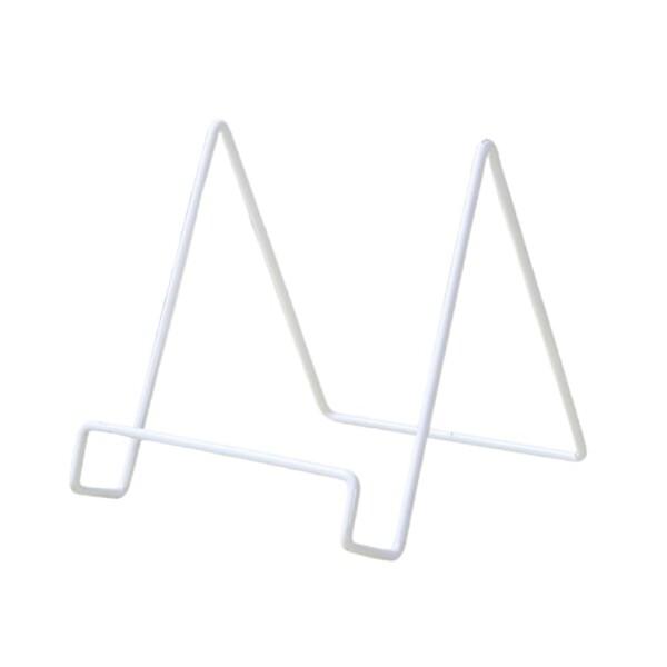 Tcimm ワイヤースタンド ブックスタンド 金属製 (ホワイト, 大)商品コード：55077843823型番：Tcimm_008-013サイズ：大カラー：ホワイト・このワイヤースタンドは、ディスプレイ用品として様々な用途に使えます。・本や...