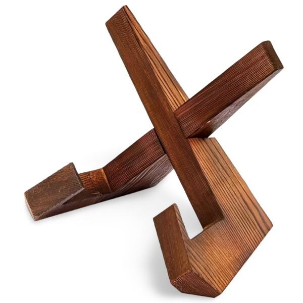 Uccellino 木製 スタンド レシピブックスタンド プレートスタンド ディスプレイ タブレットホルダー 皿立て 写真たて (1個)商品コード：55077843909型番：1234サイズ：1個カラー：ナチュラル【デザイン】木目の美しいシ...