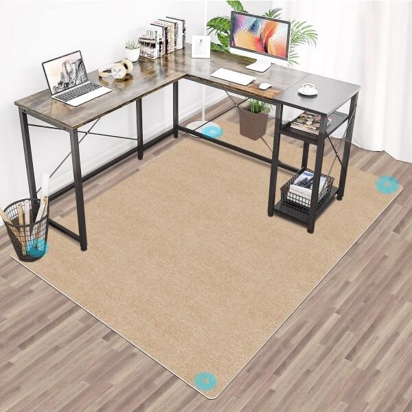 チェアマット 90 120cmフロアマットJAYFAN 床 マットチェアマット ゲーミング カーペット 床保護マットチェア-マット椅子 マットキズ防止 凹み防止ズレない床商品コード：55077844470型番：mise-90120-JAYサ...