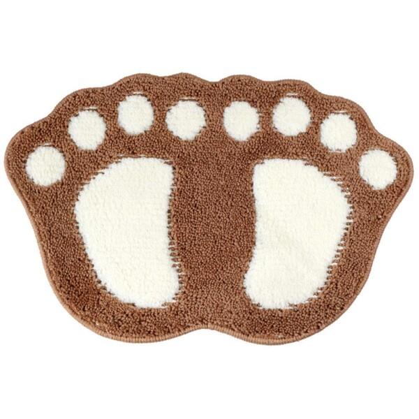 バスマット 足ふきマット 玄関マット かわいい 動物柄 玄関マット 足拭きマット 速乾 吸水 抗菌 ふわふわ 丸洗い 風呂 浴室 台所 キッチン 屋内 室内 風呂 40*60cm (カーキ, 40×60cm)商品コード：5507784982...