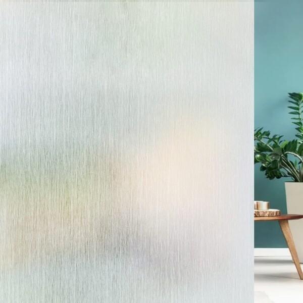 DUOFIRE 窓ガラスフィルム 目隠し シート ガラス 目隠しシート 窓 ガラスフィルム窓 水貼り UV 紫外線カット 断熱 遮熱 貼ってはがせる窓シート 結露防止 飛散防止 (シルク模様 44x200cm）商品コード：550778962...