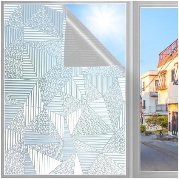 Beautyhero 窓ガラス目隠しフィルム 目隠しシート 結露防止シート 窓 フィルム 浴室目隠 し 水で貼る 剥がせる 賃貸OK uvカット 窓 めかくしシート 飛散防止 台風対策 紫外線カット 曇りガラス調 風呂 玄関 浴室 寝室 応...