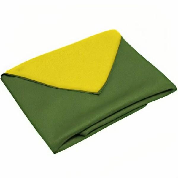大判風呂敷 140cm 風呂敷 ちりめん 無地 リバーシブル ふろしき 140センチ 大判 大きい 特大 万能 ビックサイズ 超大判 着物 振袖 布団 包み (濃緑×黄緑, 140×140cm)商品コード：55077896907型番：DHF...