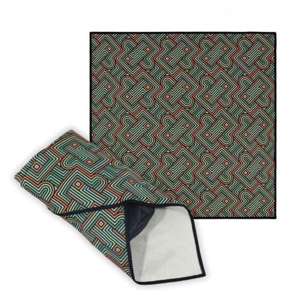 くっつくクロス, マルチ機能 マジッククロス, 50x50cm, 吸水・保温, カメラ・タブレット・弁当箱包装用, くっつく風呂敷, 傘袋, ペットボトルカバー, ランチクロス, ランチマット, 化粧ポーチ, 液晶クリーナー, タブレット保...