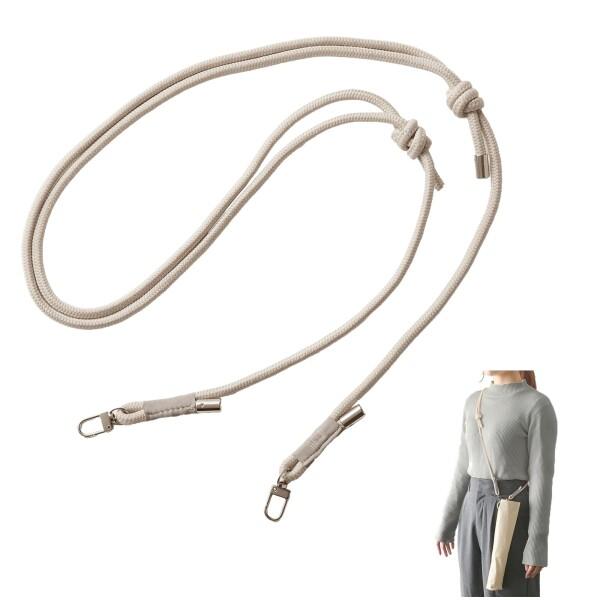 (weer) ウェア ストラップ 折りたたみ傘専用 レディース メンズ 男女兼用 斜めがけ 首かけ 肩かけ フリー ベージュ商品コード：55077897646サイズ：Free Sizeカラー：ベージュ??【weer傘専用ストラップ】斜めかけ...