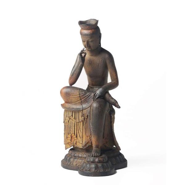 イスム TanaCOCORO(掌) 弥勒菩薩 仏像 フィギュア商品コード：55077898525型番：tc3511サイズ：TanaCOCORO[掌](弥勒菩薩)カラー：グレー本体サイズ:約160(H)×78(W)×100(D)mm 405g...