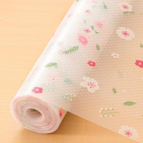 食器棚シートおしゃれ キッチンシート下敷きマット 洗える冷蔵庫シート 無臭 キッチン引き出しマット接着剤不要 裁断可能 抗菌-防水加工 ずれない しっかりした素材 プリント柄 シェルフライナー ペット用品-靴箱や本棚に商品コード：55077...