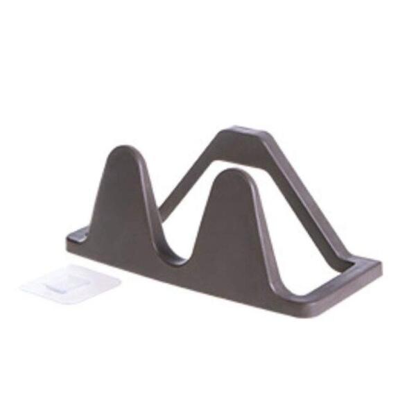 HJ スリッパラック 超強力 粘着式 壁掛け スリッパホルダー スリッパスタンド スリッパ収納 省スペース ２足 バスルーム 壁マウント 玄関 靴ラック (ブラウン, 2個セット)商品コード：55077903231型番：ZTXJサイズ：2個...