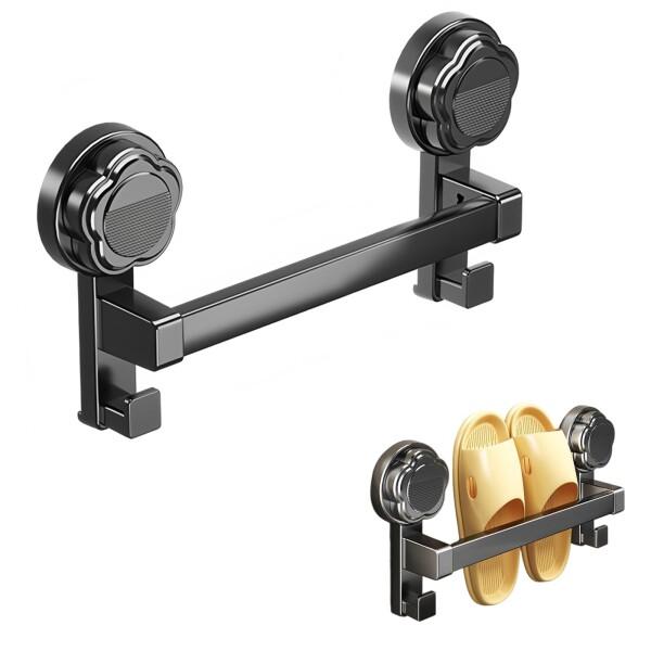 yowodana スリッパラック 壁掛け 粘着吸盤 靴ラック 靴入れ 30cm シューズラック スリッパホルダー スリッパ収納 穴あけ不要 省スペース 靴収納 窄版靴棚 耐荷重 防水 強力な粘着力 取り付けが簡単 室内 玄関 浴室用商品コー...