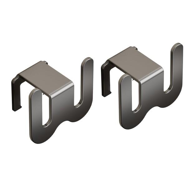 壁掛けスリッパホルダー フック式 プラスチック製 省スペース 靴収納 玄関 バスルーム トイレ 取り付け簡単 防水 耐荷重 滑り止めデザイン 2個セット商品コード：55077903239型番：Sh-2022カラー：シルバー? 【強力粘着&a...