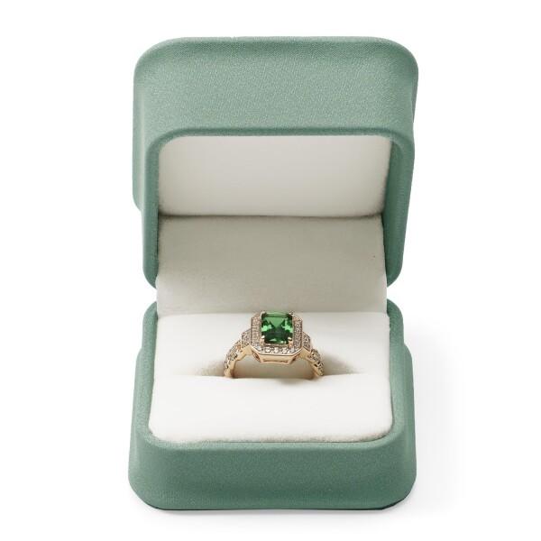 Papten 指輪ケース プロポーズ リングケース PUレザー 持ち運び ミニ １個用 記念日 婚約指輪 プレゼントなどに適当 H14501 (グリーン)商品コード：55077905024型番：JPP-H14501サイズ：6.5*6.5*5...