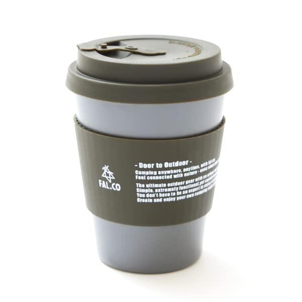 FAL.CO TAKE CUP タケカップ バンブータンブラー 350mL 竹繊維 サスティナブル ミニマル アウトドア キャンプ マグカップ (グレー)商品コード：55077914960型番：fal11サイズ：350ミリリットルカラー：グ...
