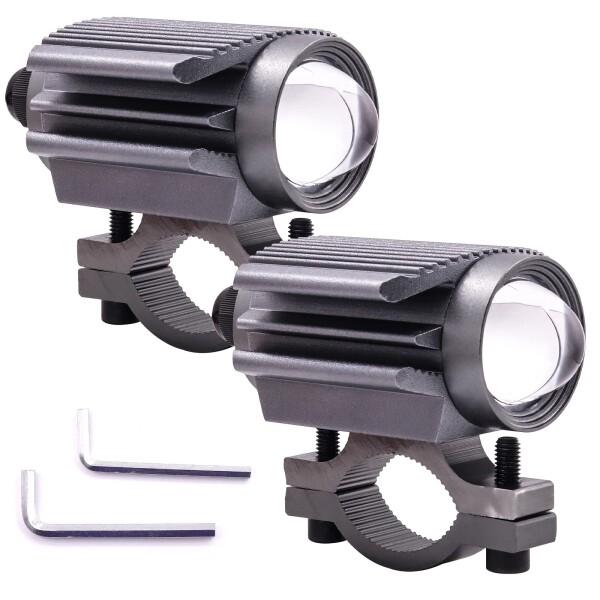 Ygmylandbb LED 作業灯 バイク フォグランプ 補助灯 オートバイ ヘッドライト スポットライト ワークライト 前照灯 12v-24v 超高輝度 Hi/Lo切替 防水 黄色/白色商品コード：55077991999型番：JP-Mo...