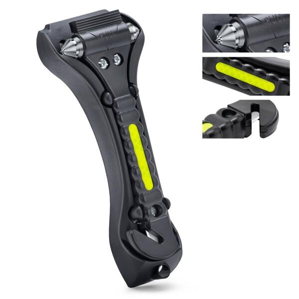 THINKWORK 車の窓ガラス ブレーカー、ガラス ブレーカー、窓ガラス ブレーカー シートベルト カッター、2 1 車安全ハンマー 1 秒緊急ガラス ハンマー、安全緊急車脱出ツール車、オフィス、家商品コード：55077999365型番：...